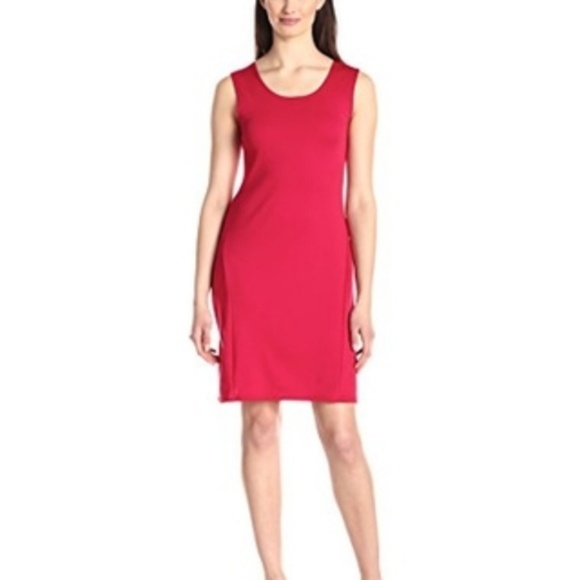 Ice Cube | Dresses | Ice Cube By Michael Red Classic Chic Mini Sheath ...